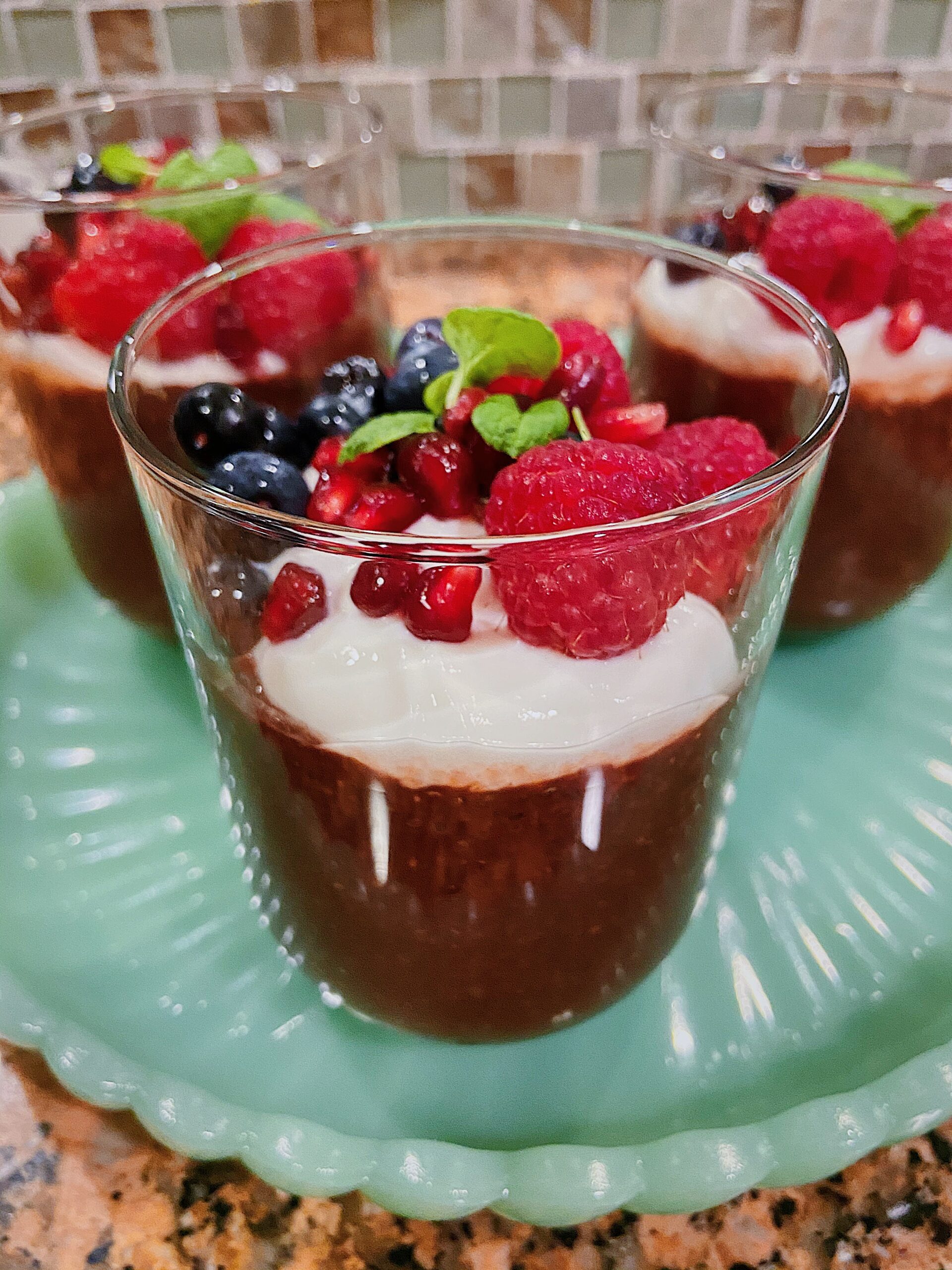 Chocolate Chia Pudding Recipe - Olivia Yi