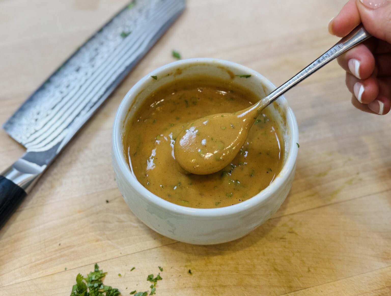 Easy Peanut Dipping Sauce – 5 Minute Recipe - Olivia Yi