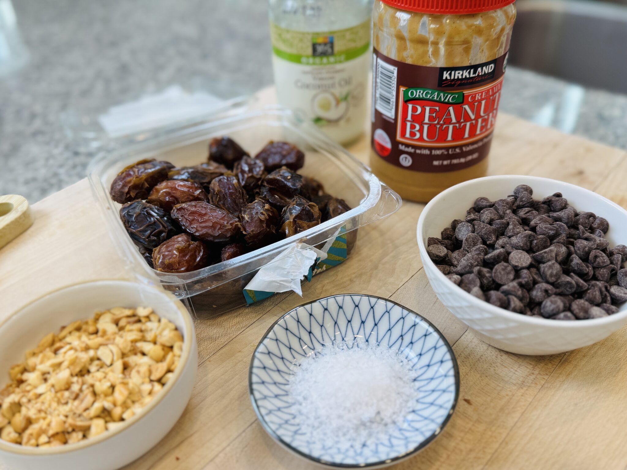 Healthy Snickers Date Bars (High-Protein, No-Bake Snack Recipe) - Olivia Yi