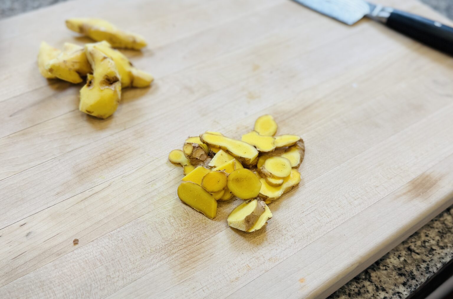 How to Freeze Ginger (Easy Ginger Storage Hack) - Olivia Yi