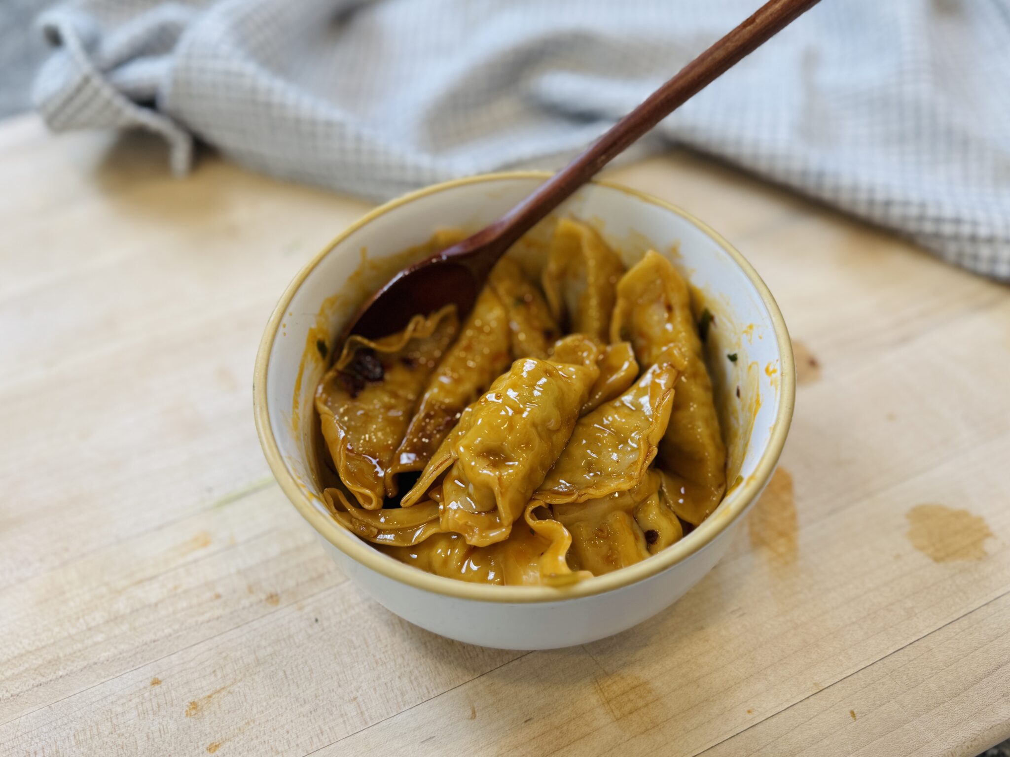 15-Minute Dumpling Bowl (Using Frozen Dumplings) - Olivia Yi